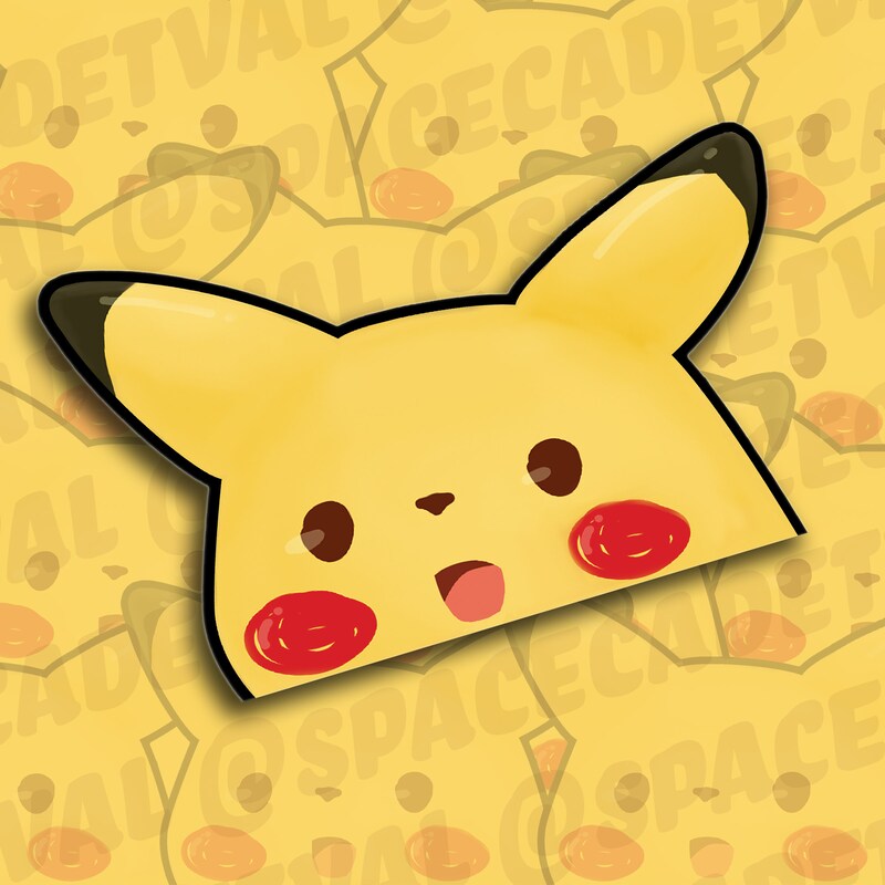 Cursed Pikachu - Etsy
