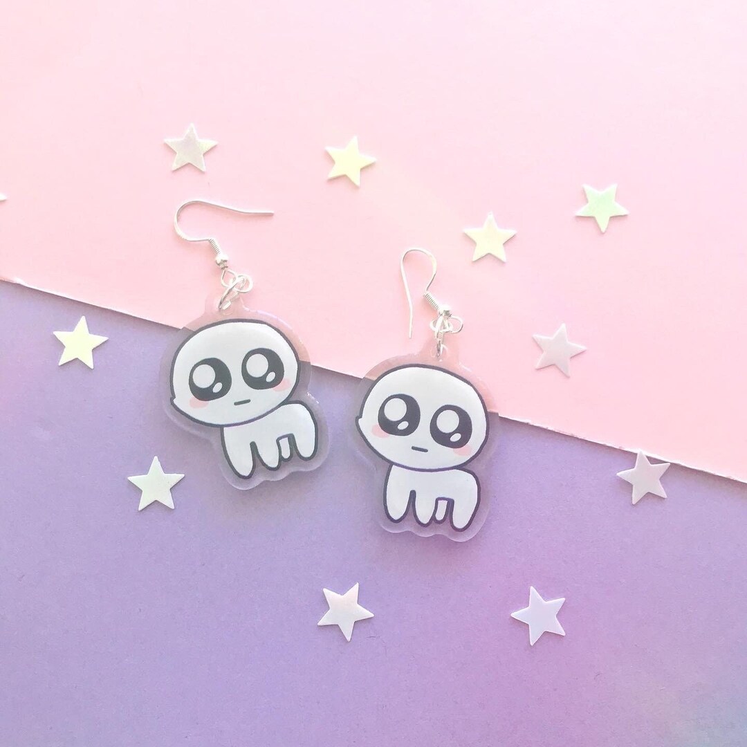 Tbh Creature 1.5 Charm Earrings | Kawaii Cute Anime Art LGBT+ Pride ...