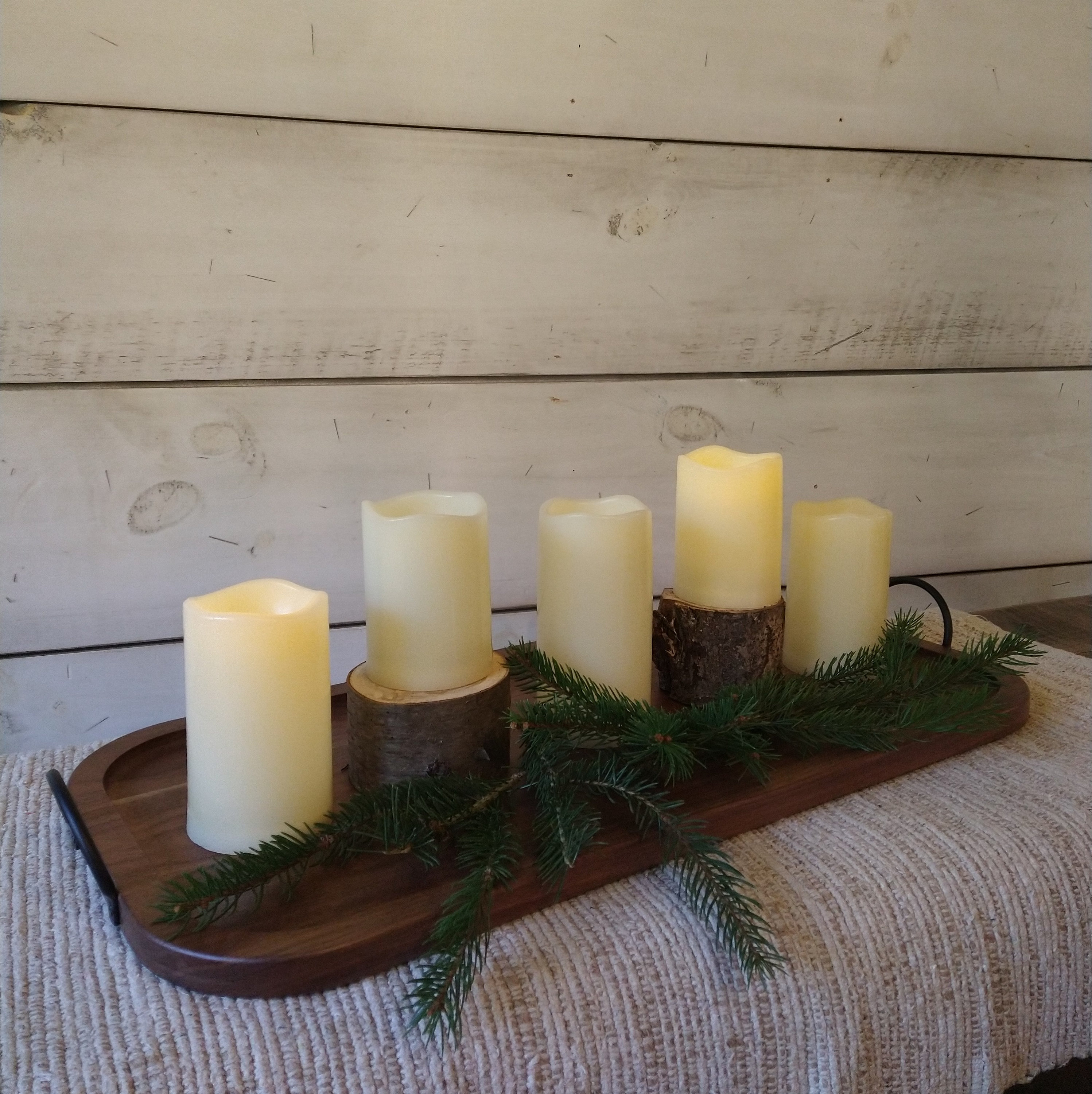 Walnut Centerpiece Tray - Etsy