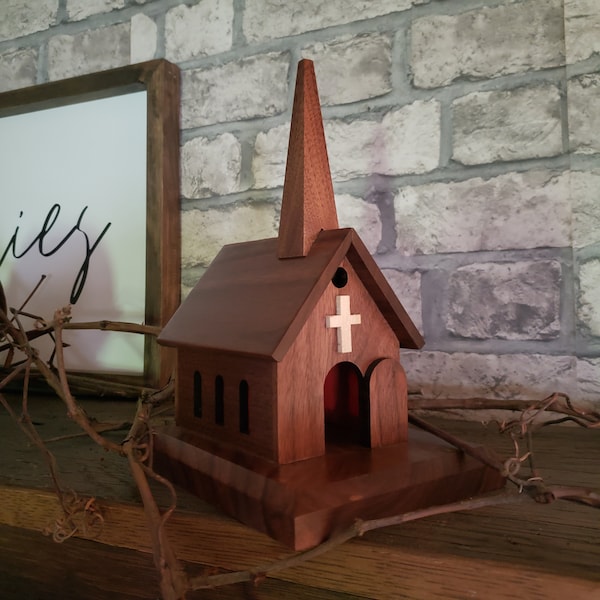 Church Music Box - Etsy