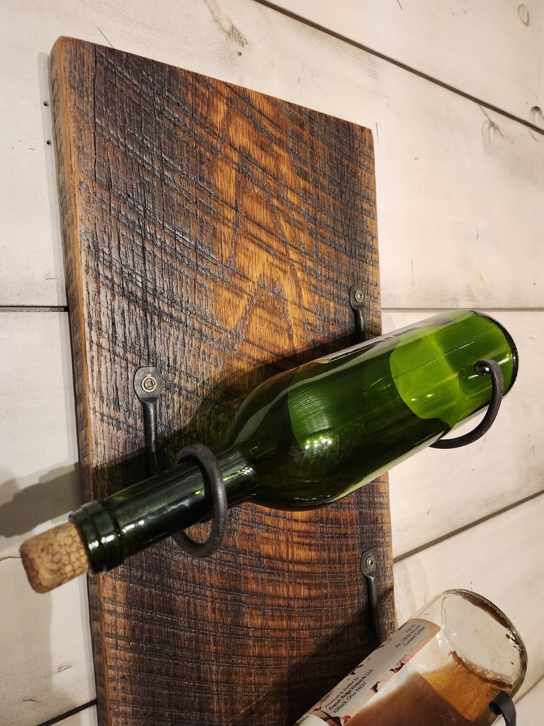 Barn Wood Wine Rack - Etsy