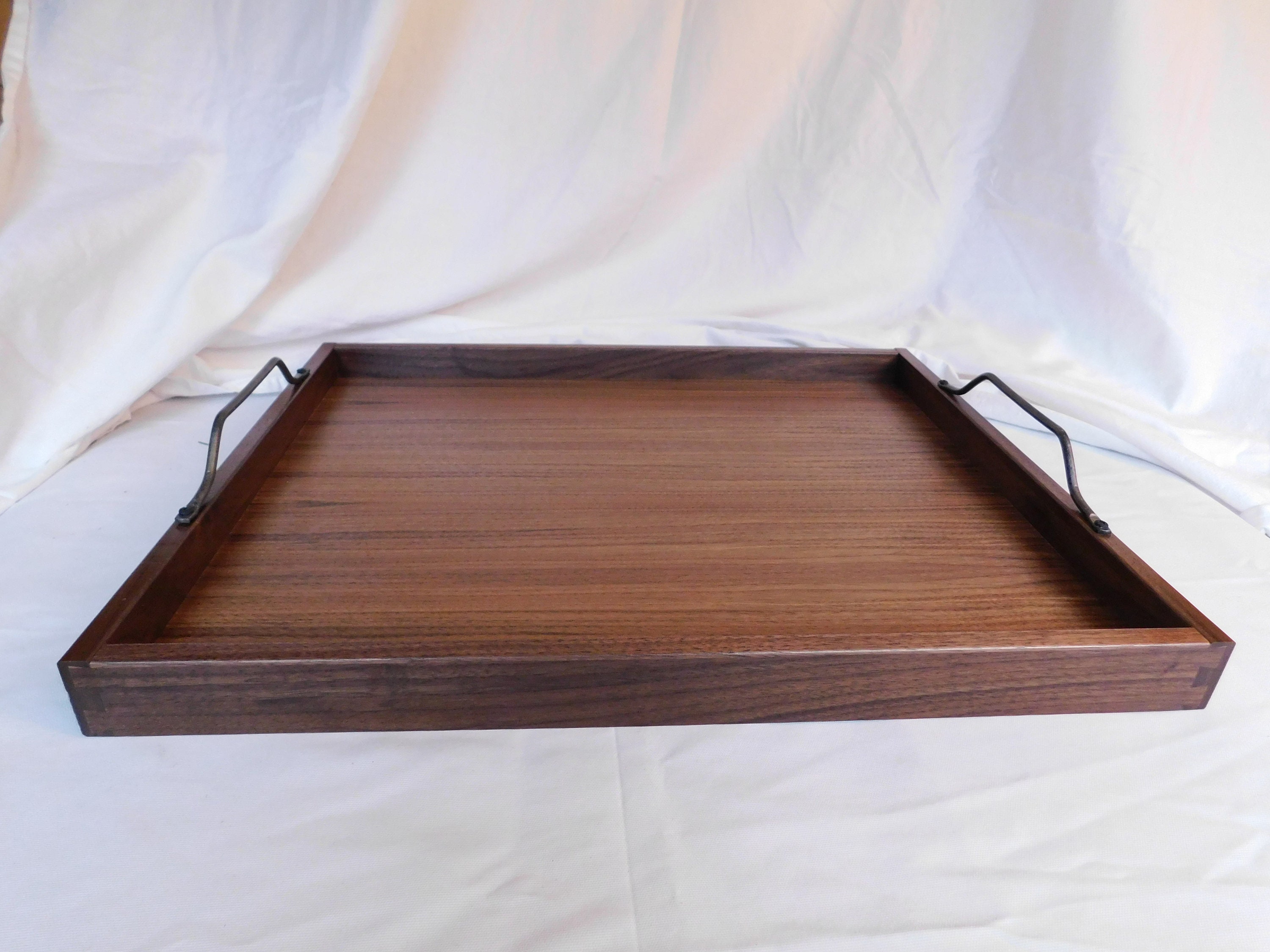 Walnut Serving Tray - Etsy
