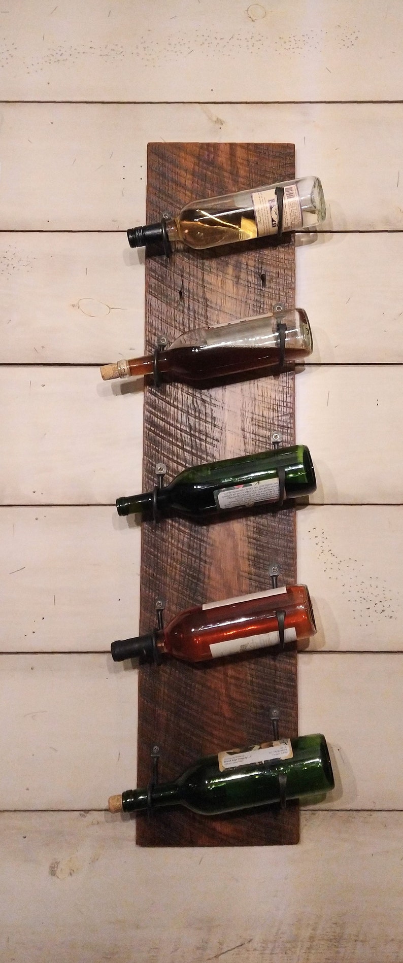 Barn Wood Wine Rack - Etsy