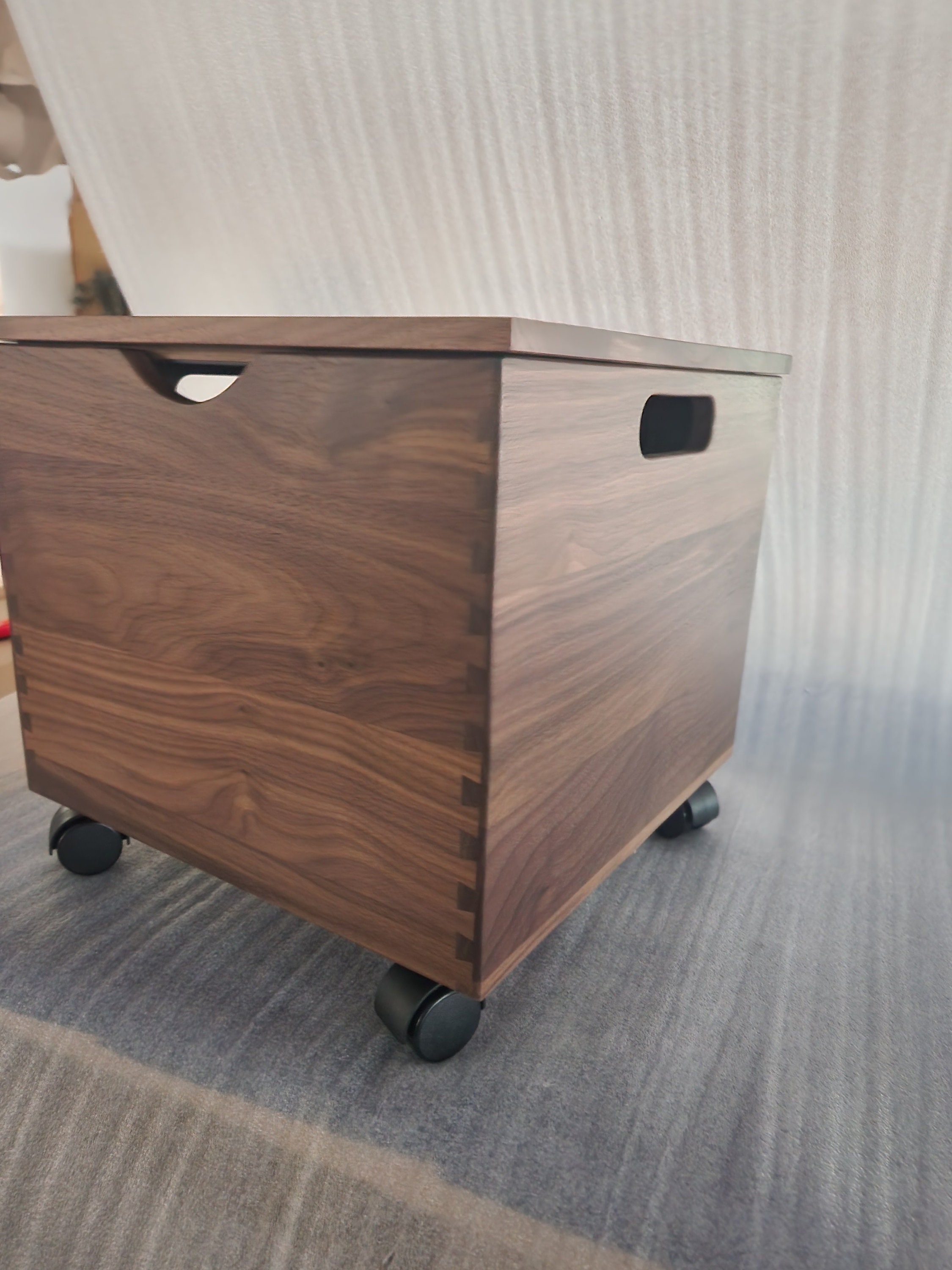 Portable File Box Solid Wood - Etsy