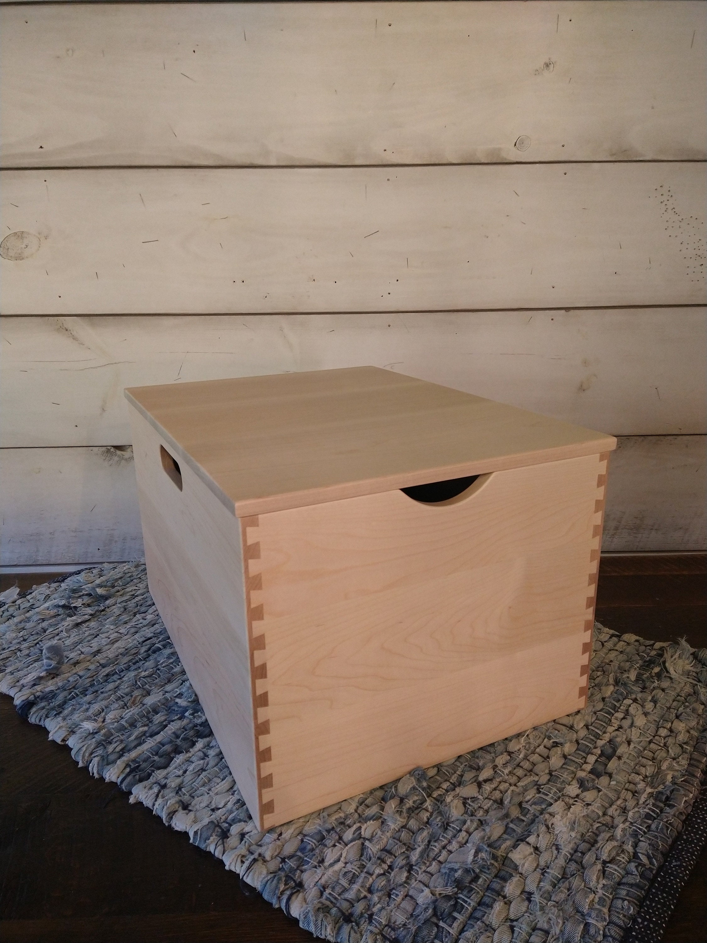Portable File Box Solid Wood - Etsy