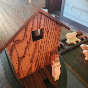 Wooden Noah's Ark Toy Set - Etsy