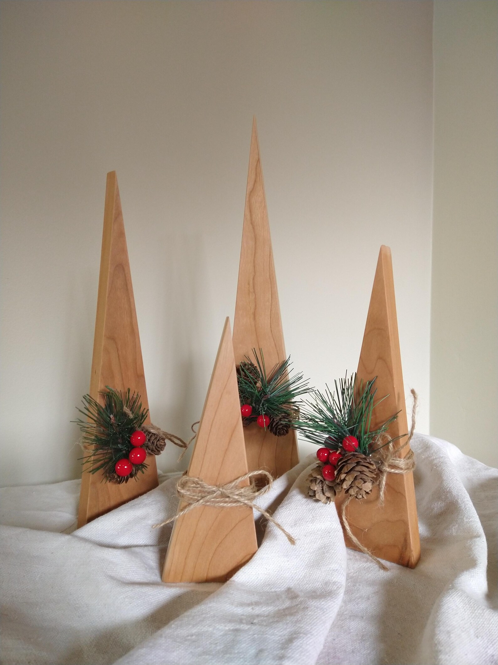 Wooden Tree Decor - Etsy