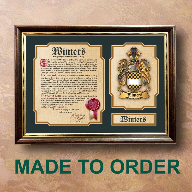 Ryan Coat of Arms - Etsy