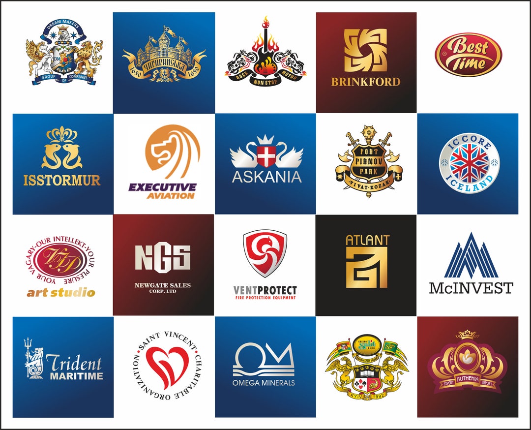 Design of Corporate Coat of Arms.custom Logo Design for Your Big and ...