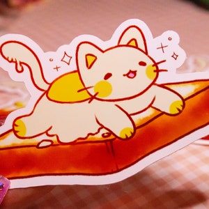 Cat Sticker Egg on Toast - Etsy