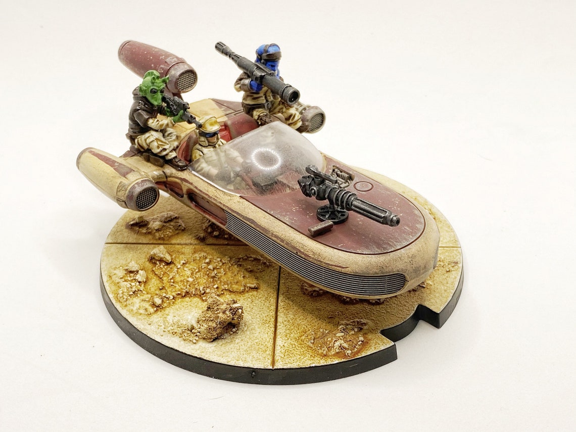 Commission X-34 Landspeeder Star Wars Legion Painted - Etsy