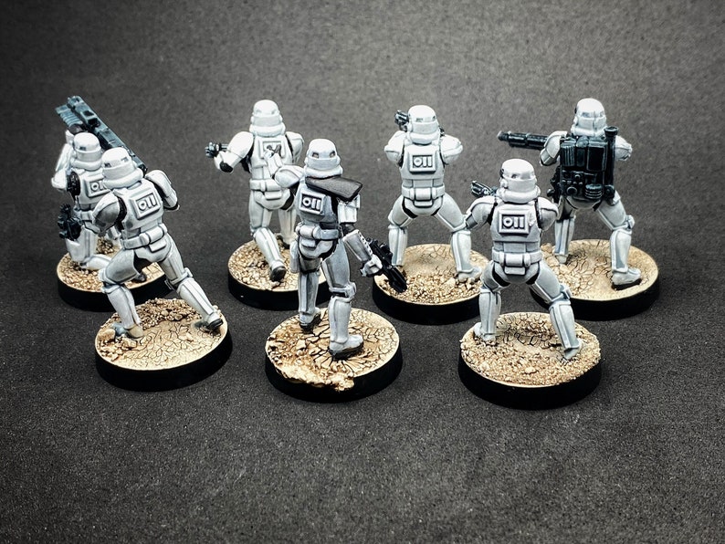 Commission Painted Star Wars Legion Stormtroopers - Etsy Commission Painted Star Wars Legion Stormtroopers - Etsy