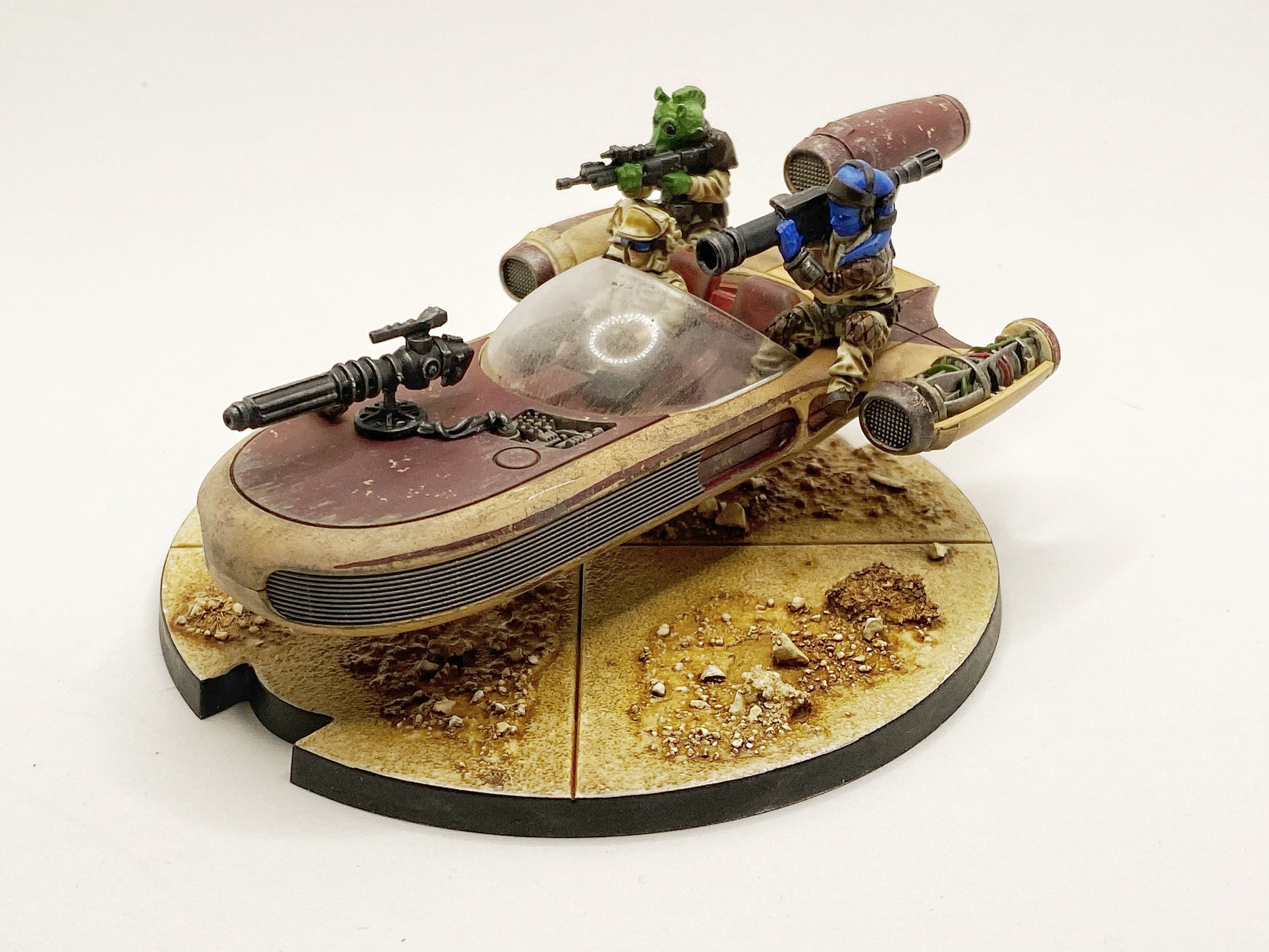 Commission X-34 Landspeeder Star Wars Legion Painted - Etsy.de
