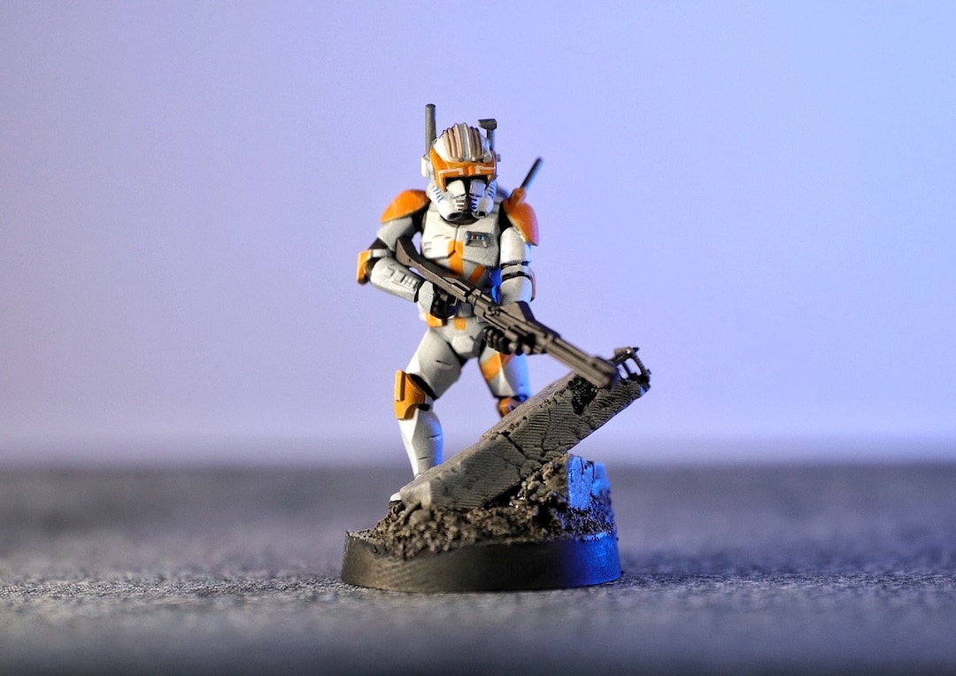 Commission- PAINTED Commander Cody - Star Wars Legion - Etsy
