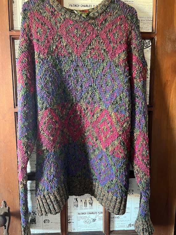 vintage neon sweater - Gem