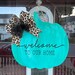 Teal Pumpkin Door Decor - Etsy