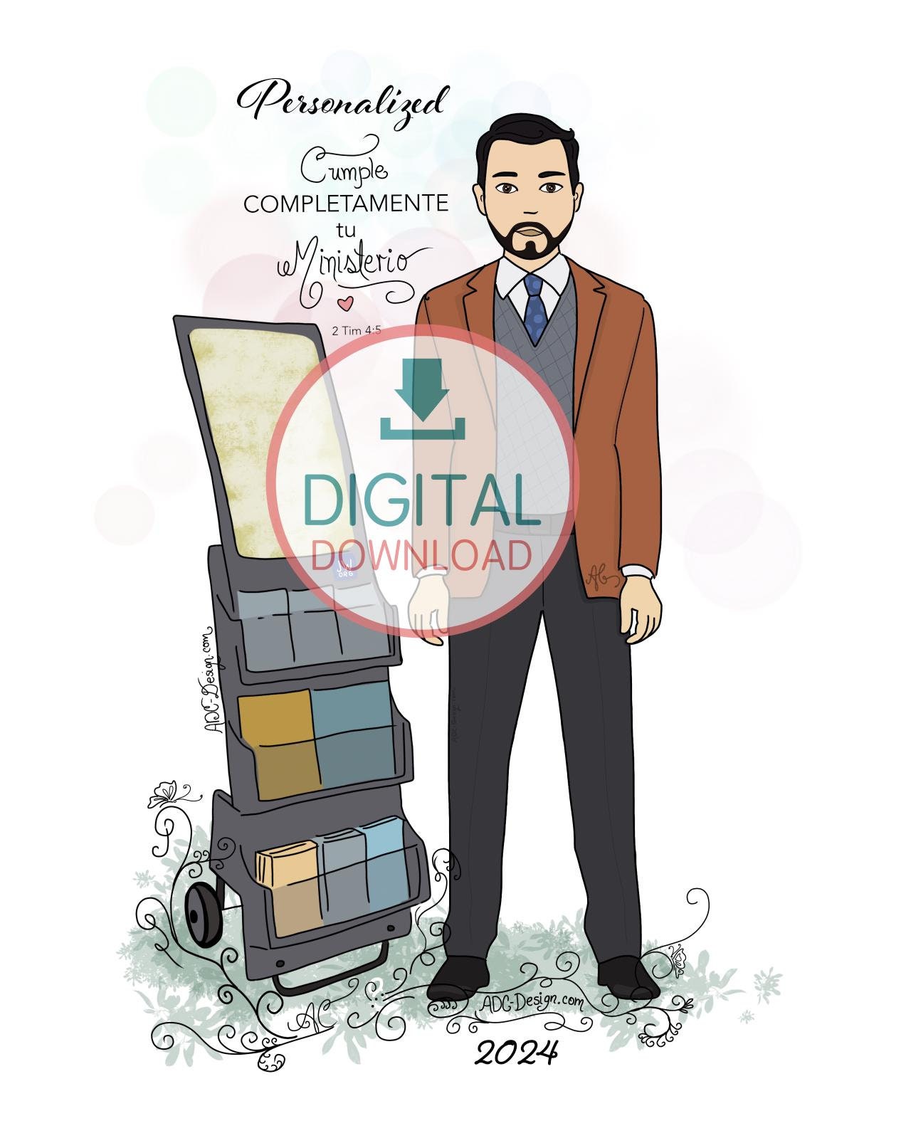 Personalized. JW Design. Pioneer. Precursor. 2 Tim 4:5 Fully Accomplish ...