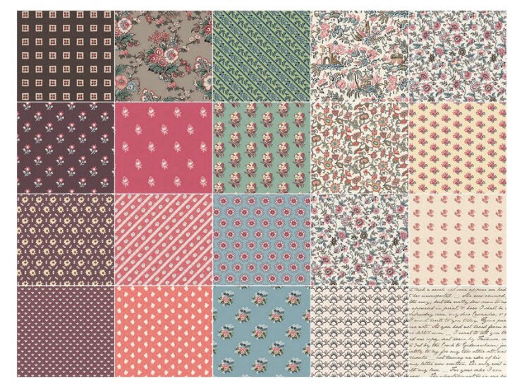 Sense and Sensibility Fat Quarter Bundle / Riley Blake - Etsy