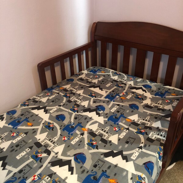 Castles Crib Sheet - Etsy