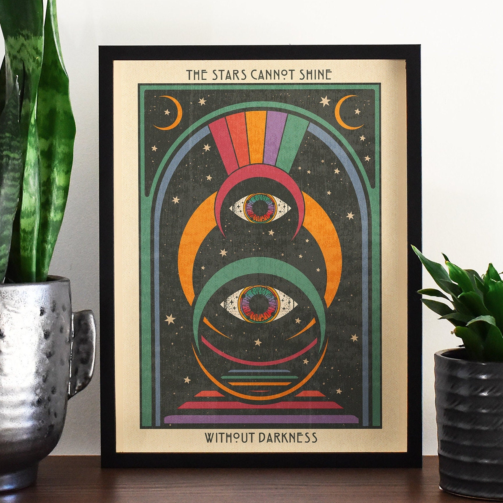 Dark Evil Psychedelic Art