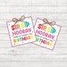 End of School Year Gift Tags Preschool Classroom Printable Kids Teacher ...