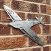 Metal Spitfire WW2 Aircraft Garden Topper Fighter Plane, D-day 80th ...