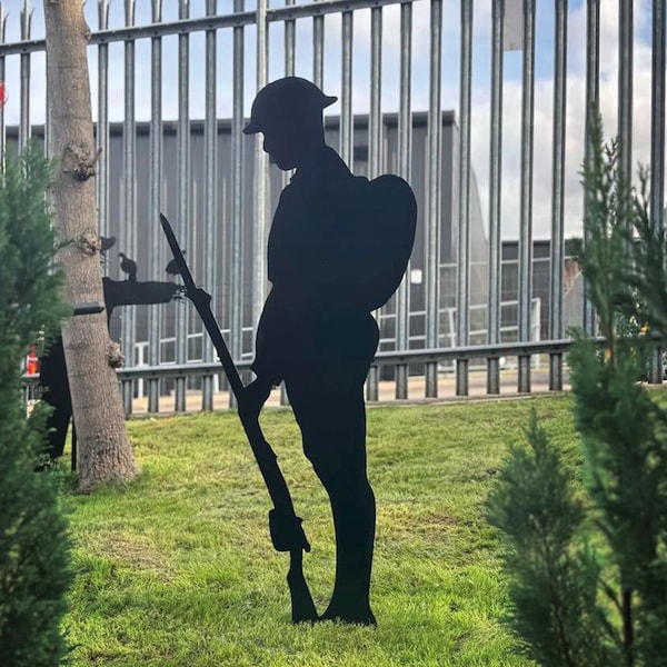 Remembrance Silhouette - Etsy UK