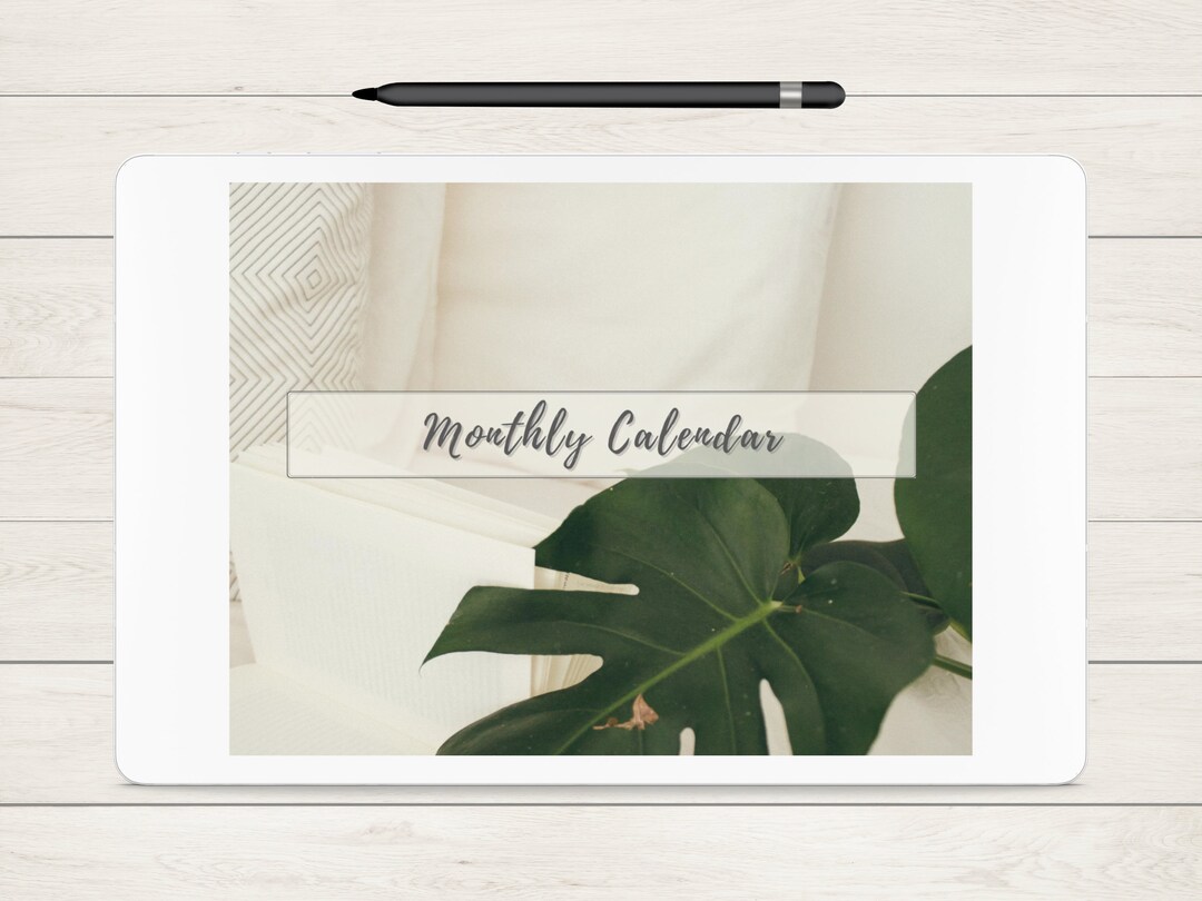 Blank Calendar L 12 Month Calendar L Yearly Calendar L Month at A ...