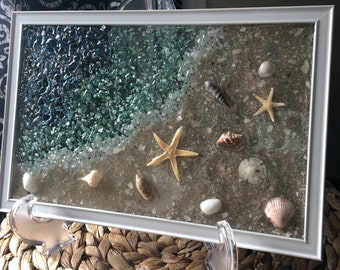 Resin Beach Scene | Etsy