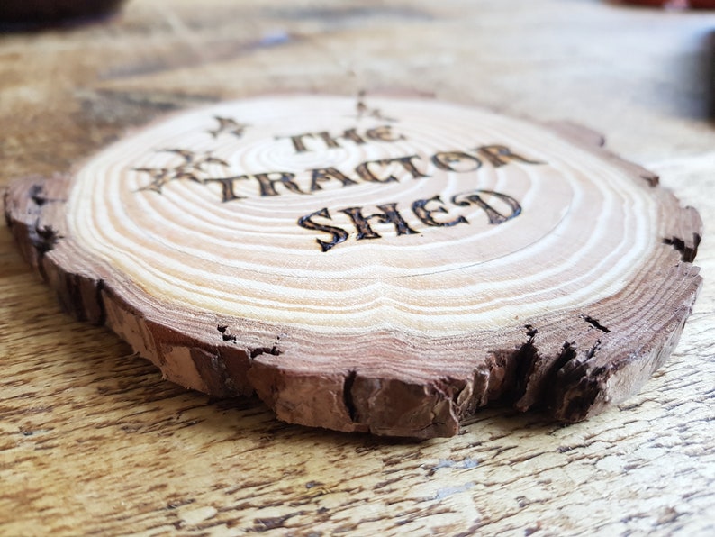 Wood Burned Signs With Custom Wording and Artwork, Indoor or Outdoor ...