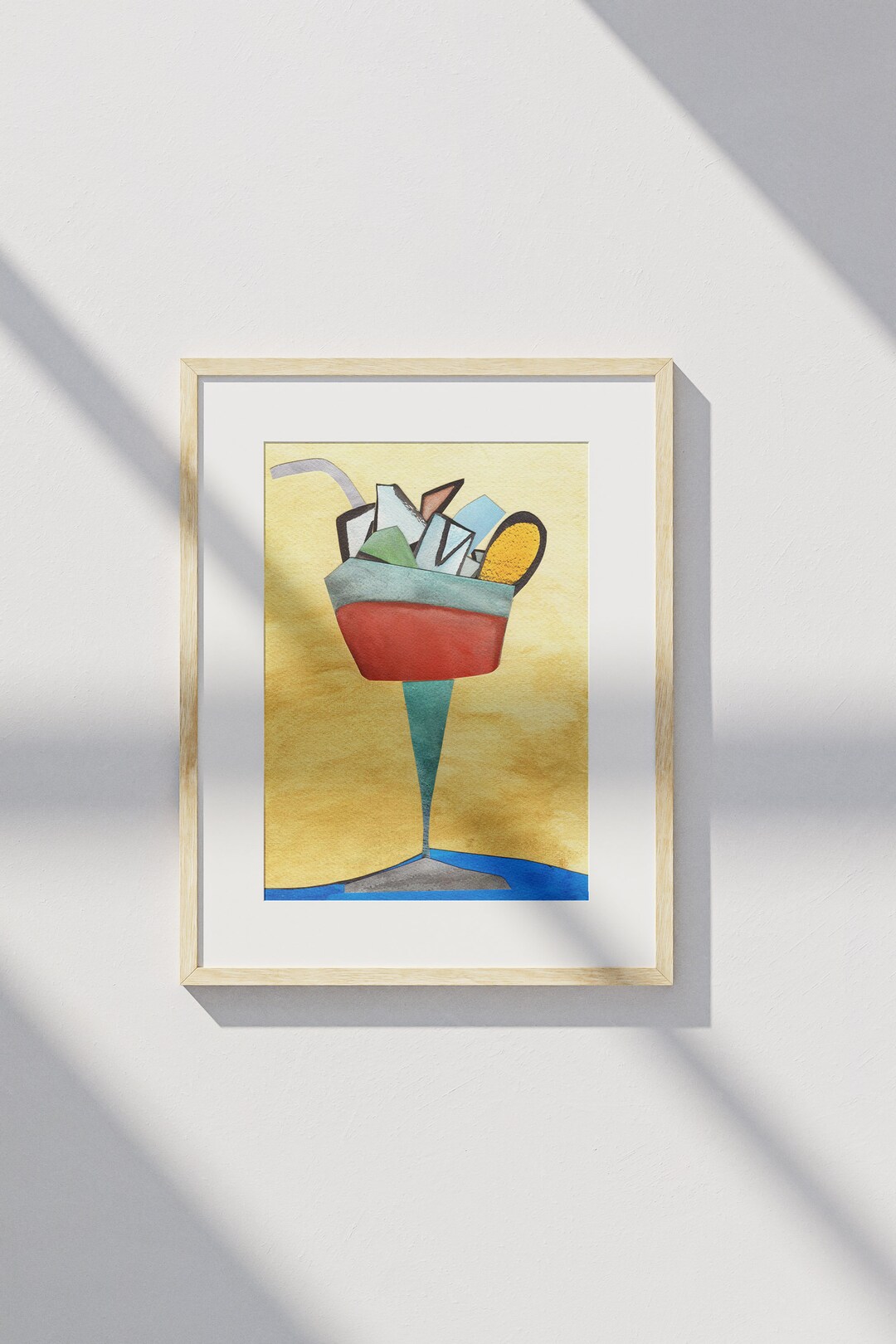 Make Your Own Cocktail - Unique Collage Art Kit, Fun Activity ...
