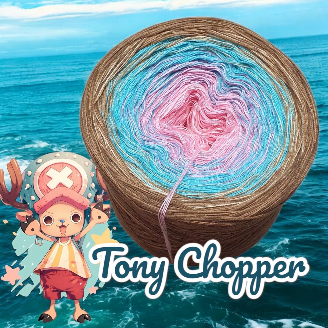 Tony Chopper , 4fach 1000meter, Unikathies Bobbel - Etsy