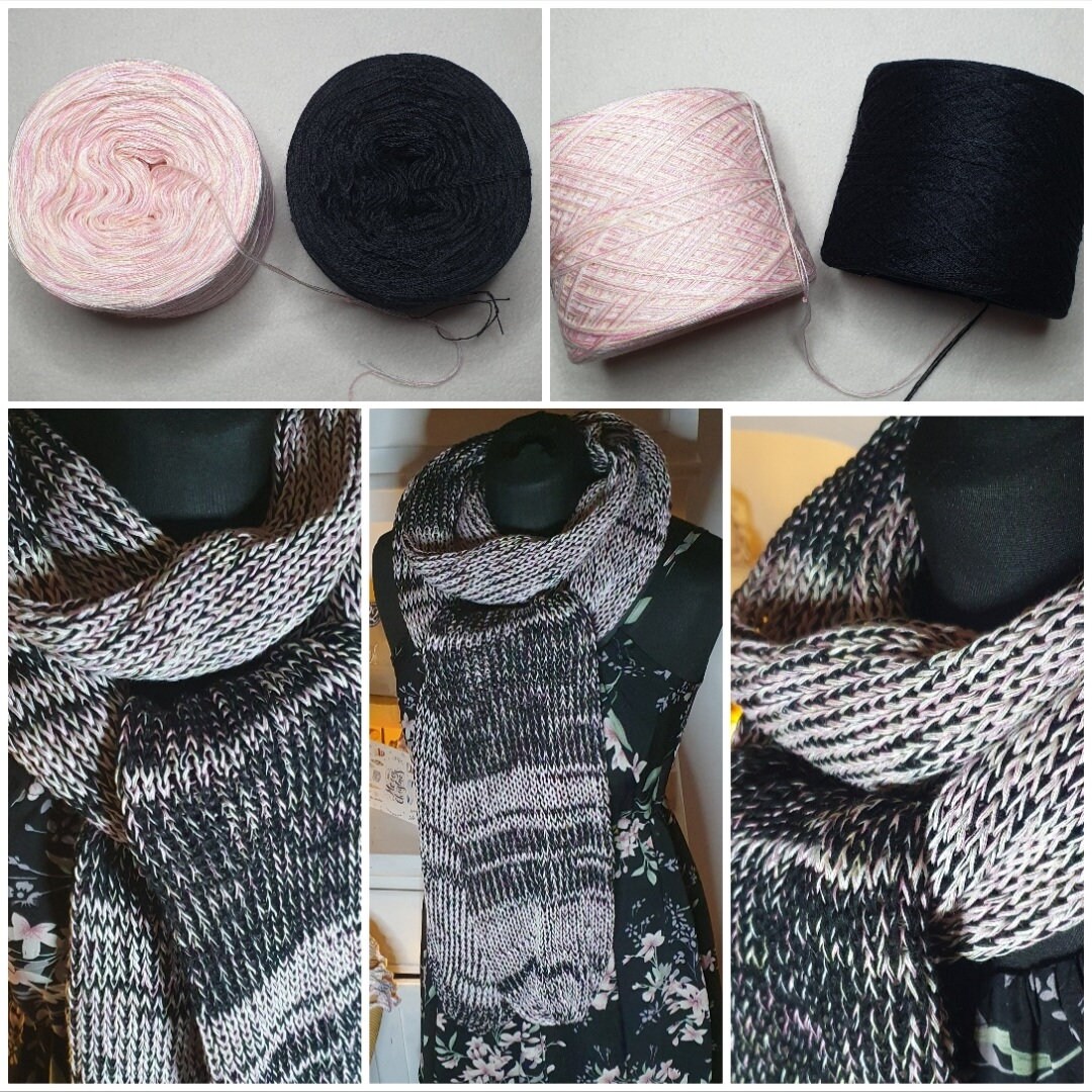 Bommel Von Der Strickmaschine , 4fach 2x 500meter, Unikathies Bobbel ...