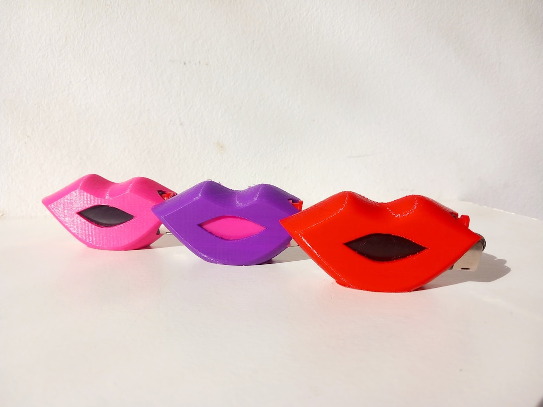 3D Lips Mini Bic Lighter Cover Lighter Cover Funny Lighter - Etsy