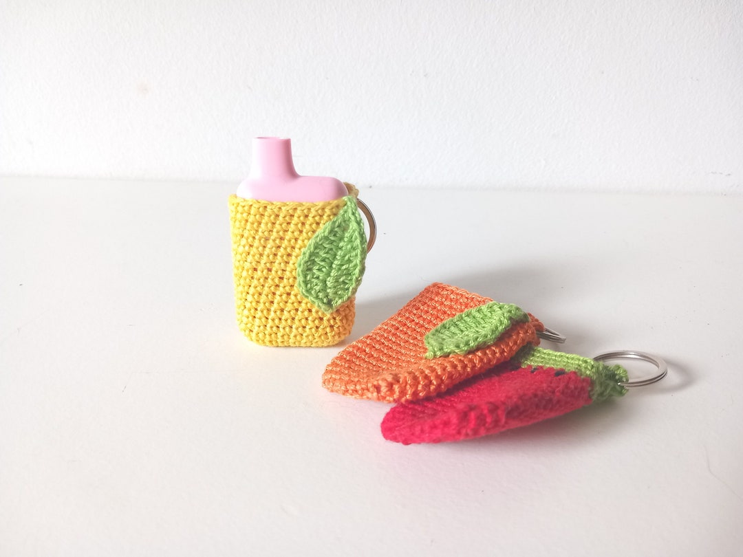 Crochet Lost Mary BM600, Elfbar BC5000, Keychain Holder, Smokers Gift ...