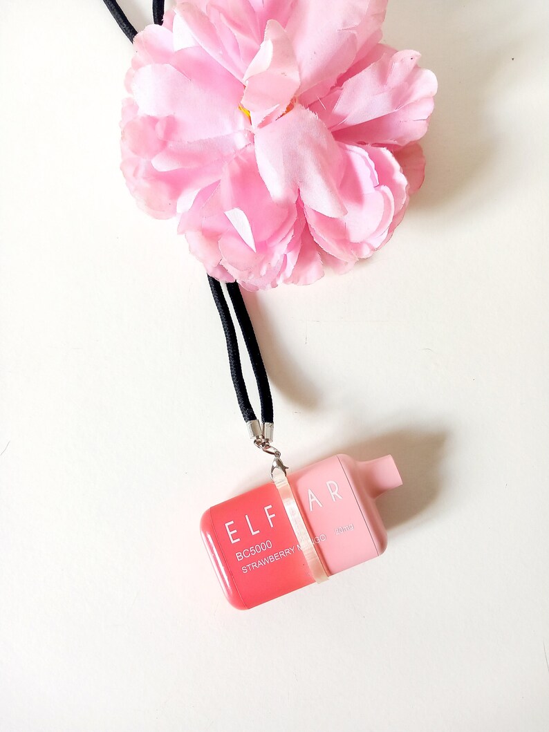 Elfbar BC5000 Disposable Vape Lanyard Accessory, Vape Device Chain ...