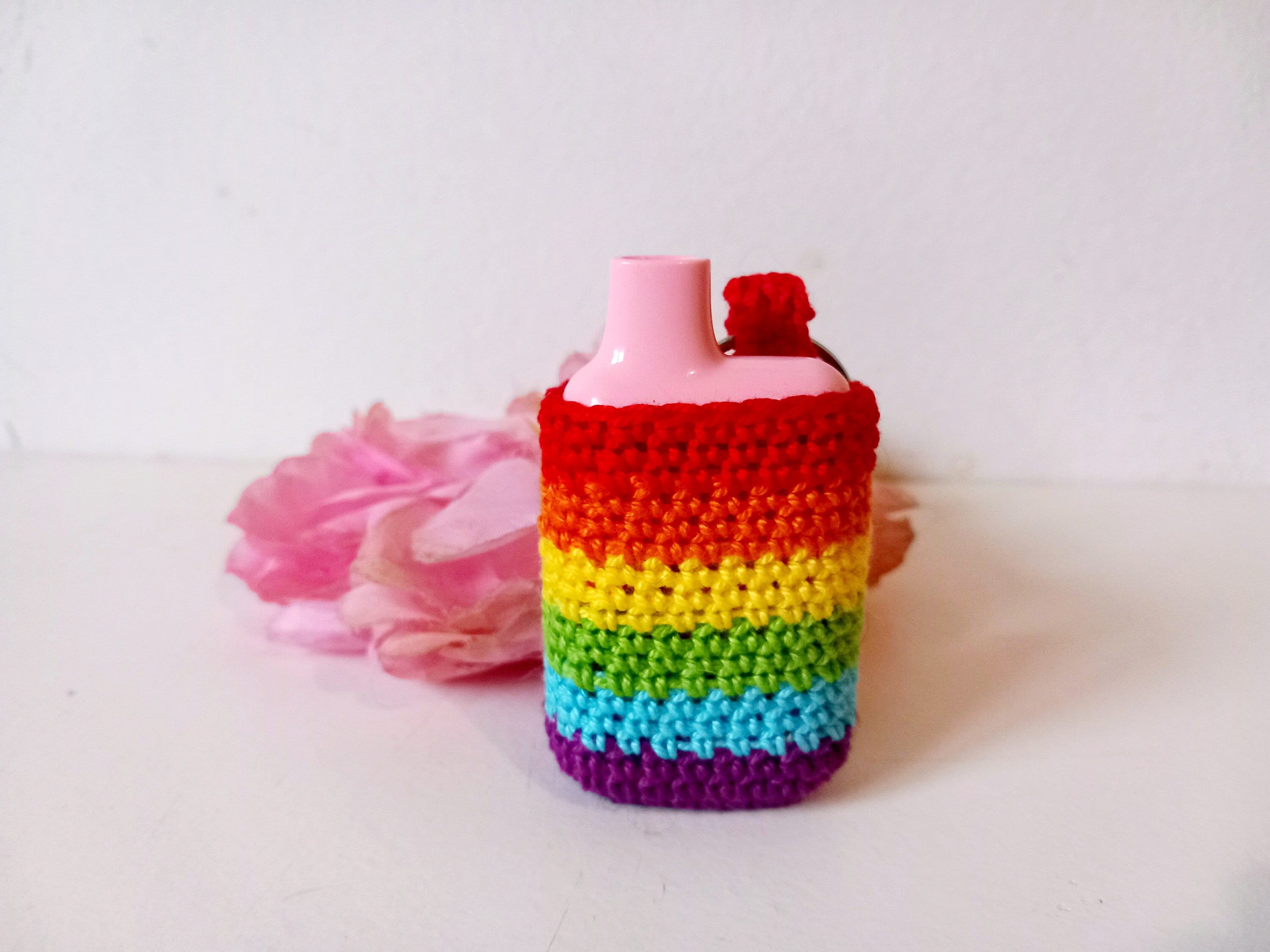 Crochet Lost Mary BM600 Keychain Holder, LGBT, Smokers Gift, Vapers ...