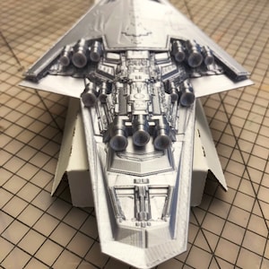 Footlong Star Wars Super Star Destroyer Executor 3D Printed Hanging ...