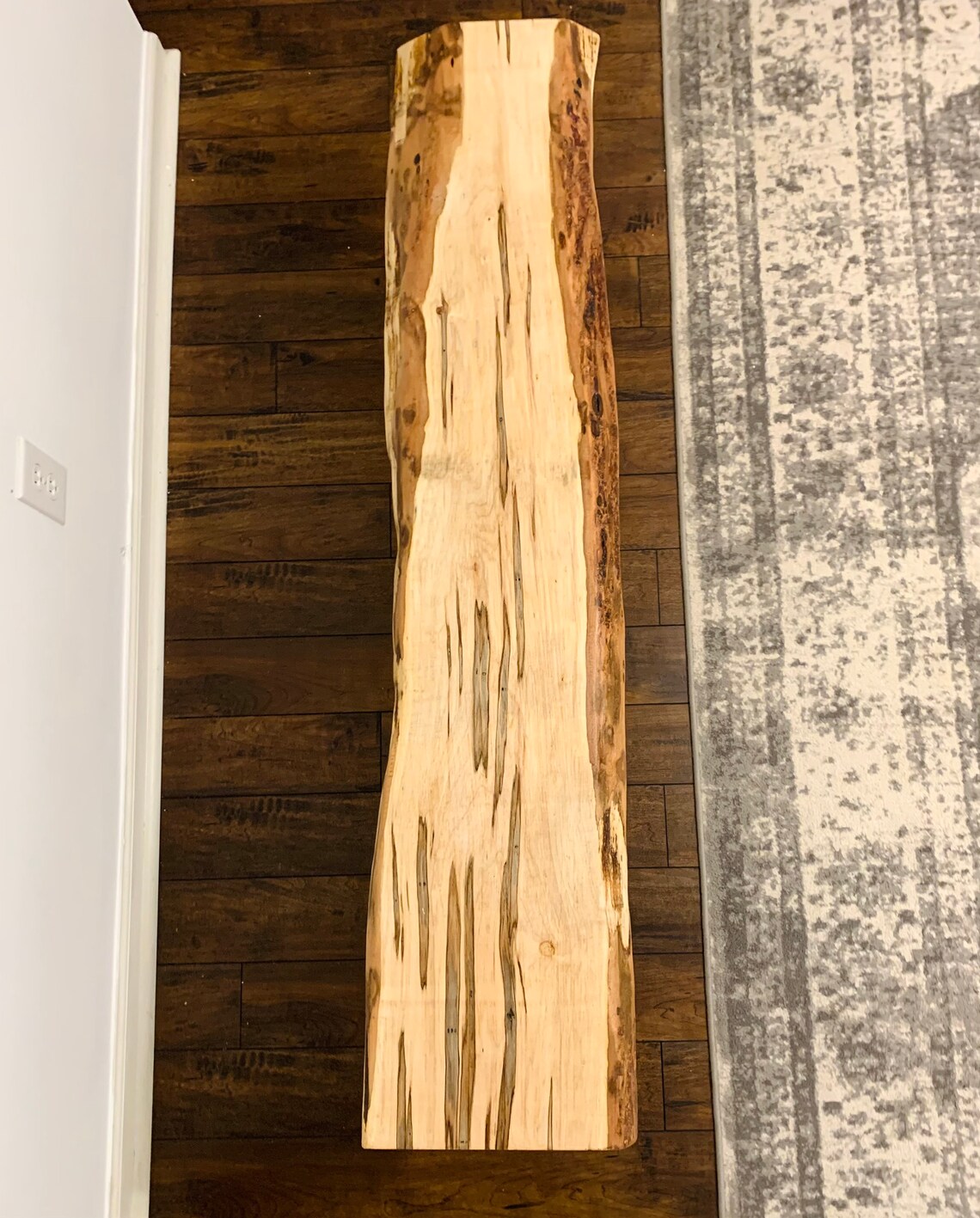 Custom Wood Bench Ambrosia Maple Bench Custom Maple Bench - Etsy