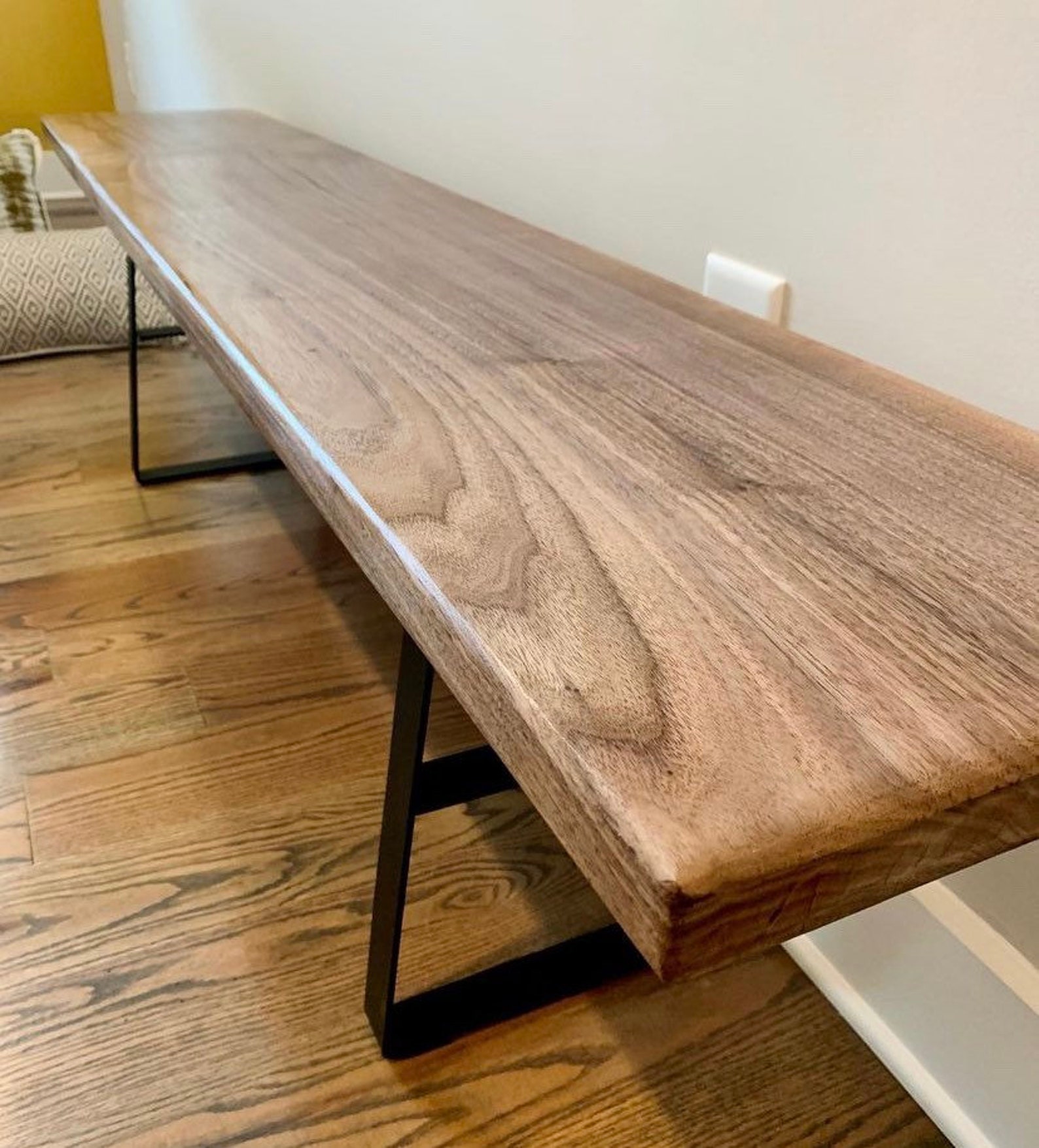 Custom Wood Bench Ambrosia Maple Bench Custom Maple Bench - Etsy