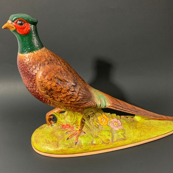Ceramic Pheasant Figurine - Etsy