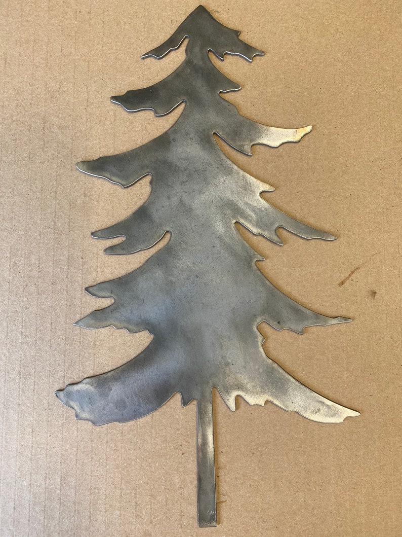 Pine Tree Metal Art - Etsy