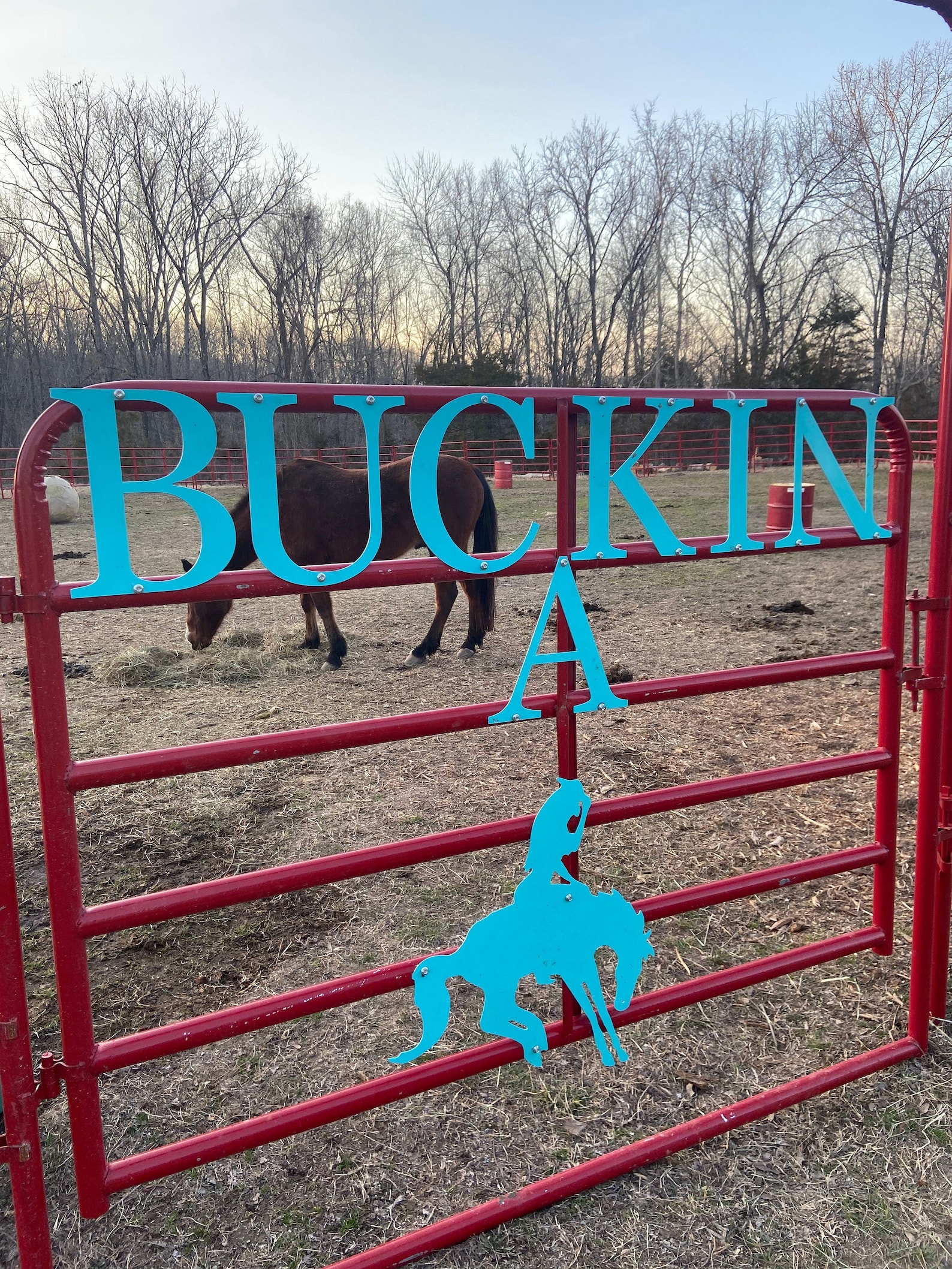 Custom Farm Gate Name Letters - Etsy
