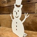 Decorative Metal Snowman - Etsy
