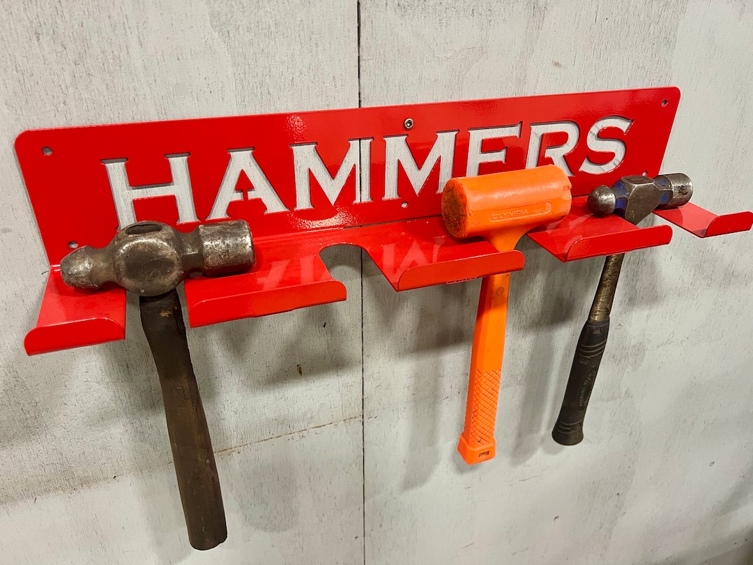 Wall Mount Hammer Holder/storage - Etsy
