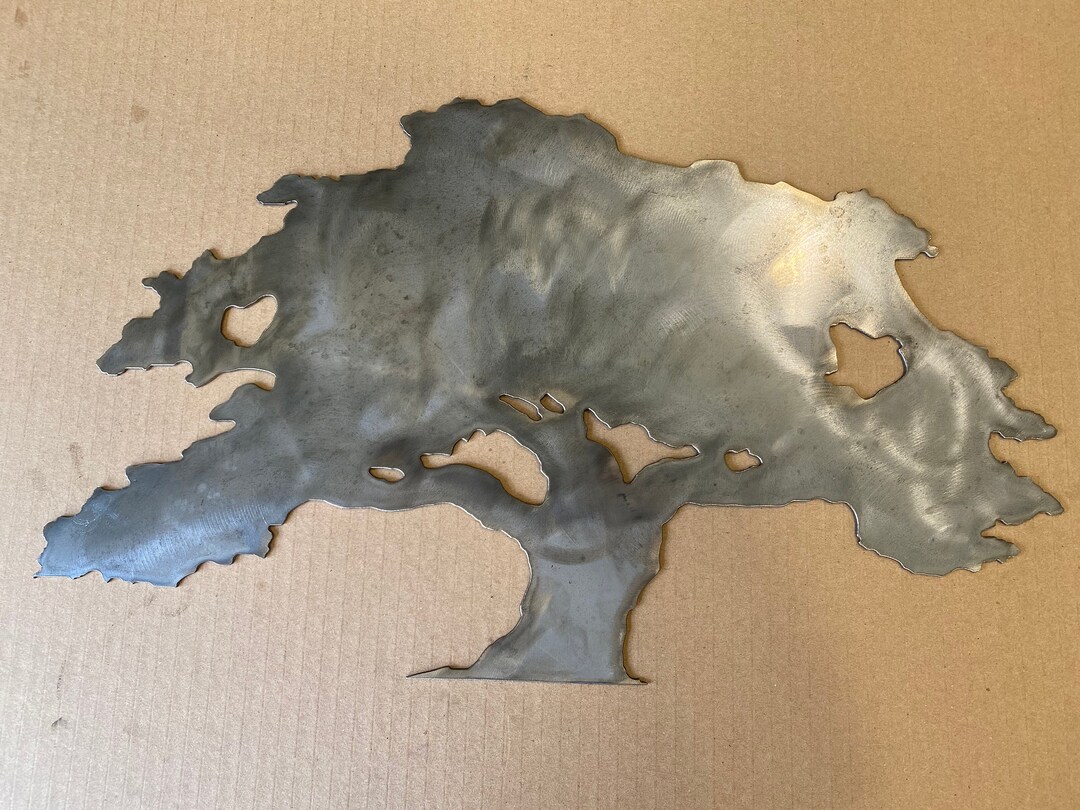 Live Oak Tree Metal Art - Etsy