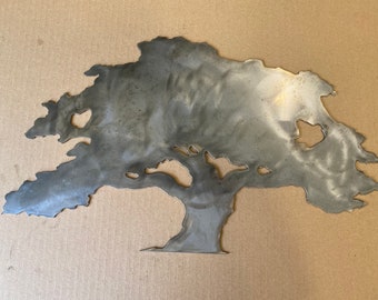 Fir Tree Metal Wall Art | Etsy