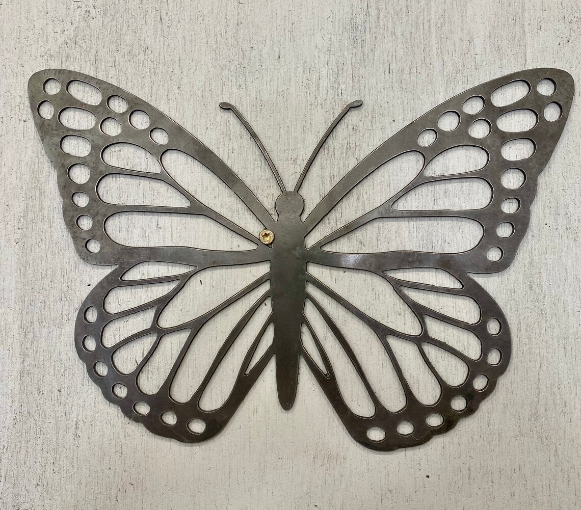 Butterfly Metal Wall Art - Etsy