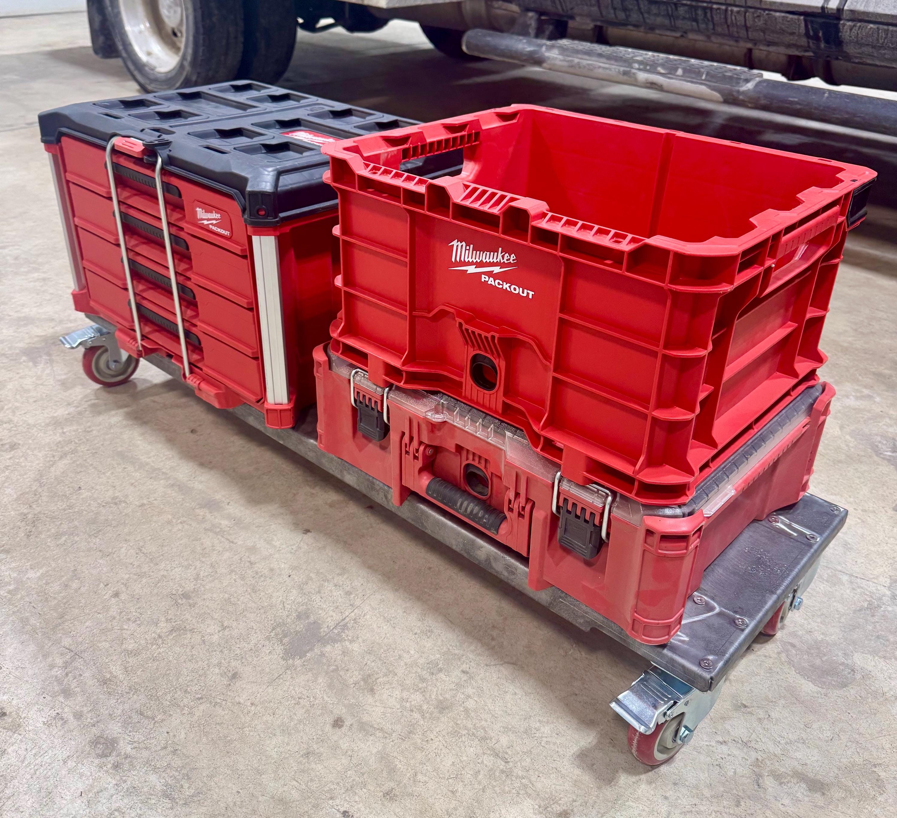 Milwaukee Packout Dual Mount Rolling Cart - Etsy