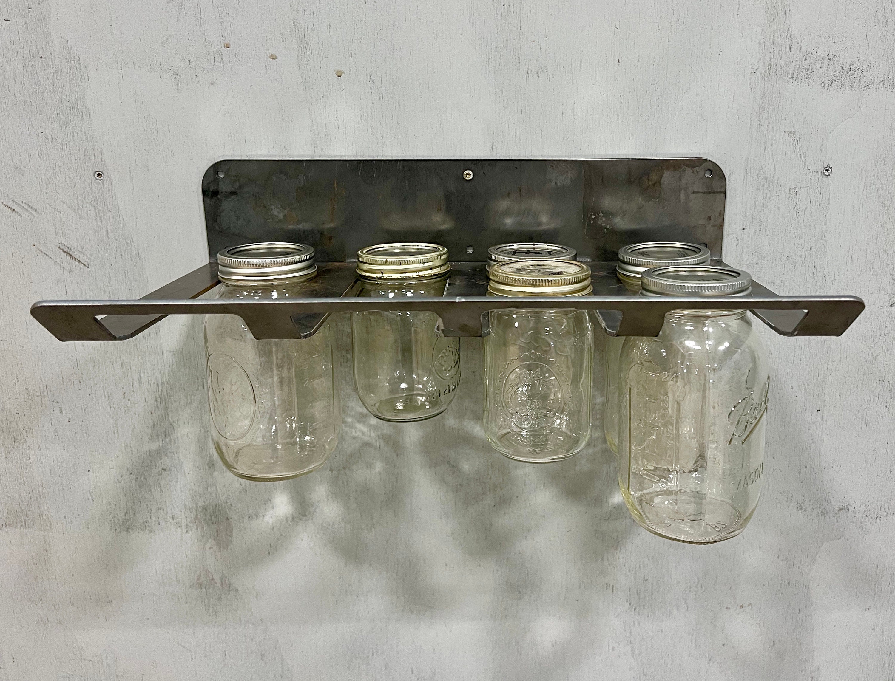 Regular Mouth Mason Jar / Canning Jar Storage Rack - Etsy